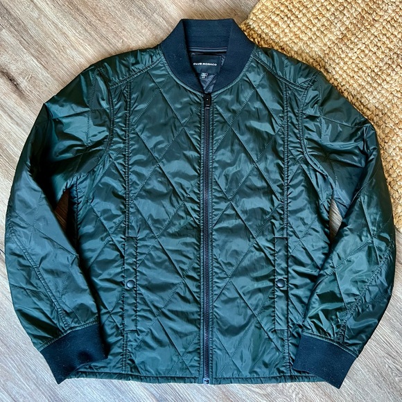 Club Monaco | Jackets & Coats | Euc Club Monaco Quilted Bomber Jacket ...